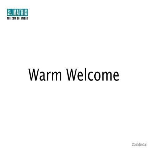 Matrix Telecom Solutions: SIMADO GFX11 - FCT | PPT