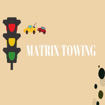 Matrix towing | PPT