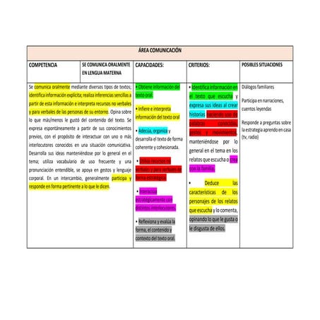 MATRIZ DE CRITERIOS DE EVALUACION A REVISARSE Y MEJORARSE | PDF