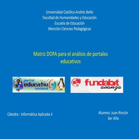 Matriz dofa | PPTX
