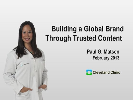Cleveland Clinic Design Brief | PDF | Healthcare Industry | Industries