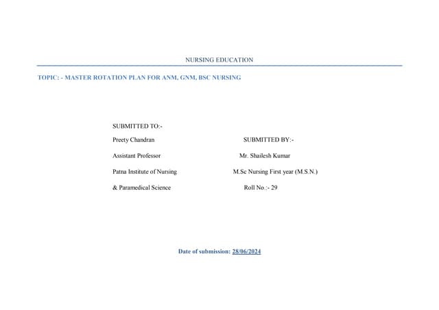matser rotation plan msc nursing education .pdf matser rotation plan msc nursing education .pdf
