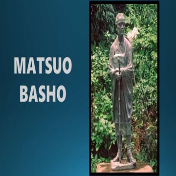 Matsuo Basho | PPTX