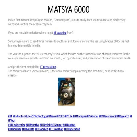 MATSYA 6000.pptx