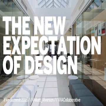 The New Expectation of Design | PPT