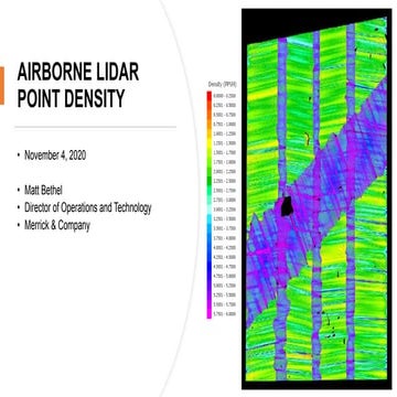 AIRBORNE LIDAR POINT DENSITY | PDF