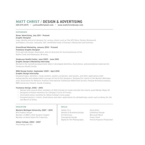 Amalia Lynn Howard Resume 2015.2 | PDF