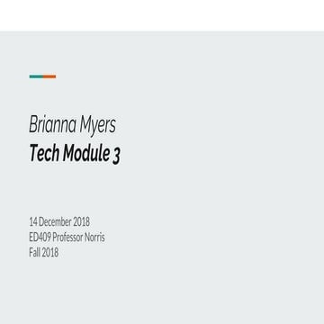 Mat tech module 3 | PPT