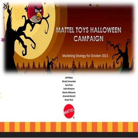 Mattel Advertising Campaign | PPTX