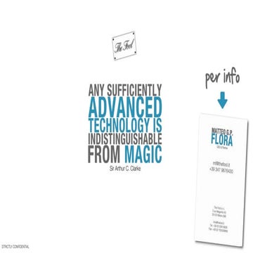 Il vero problema del web - Matteo Flora | PDF