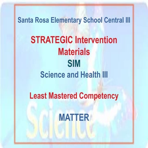 Grade 3 Matter. Solid, liquid and gas are the three states of matter | PPTX