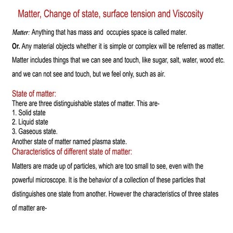A descriptive study on the topic of Matter.pptx
