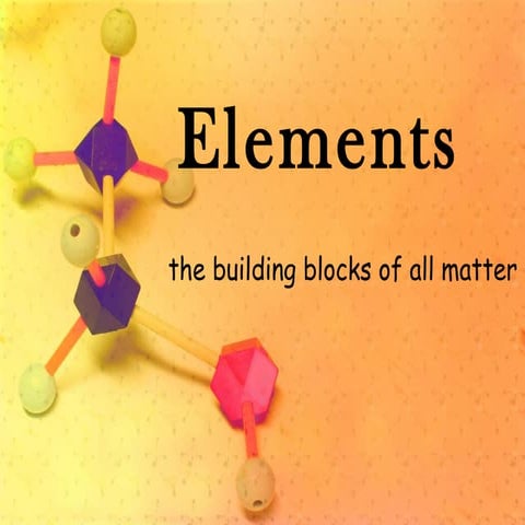 Matter and elements | PPT