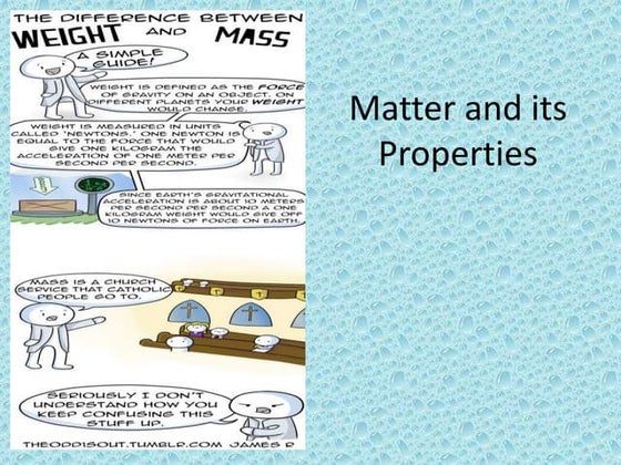 Properties of matter ppt | PPT