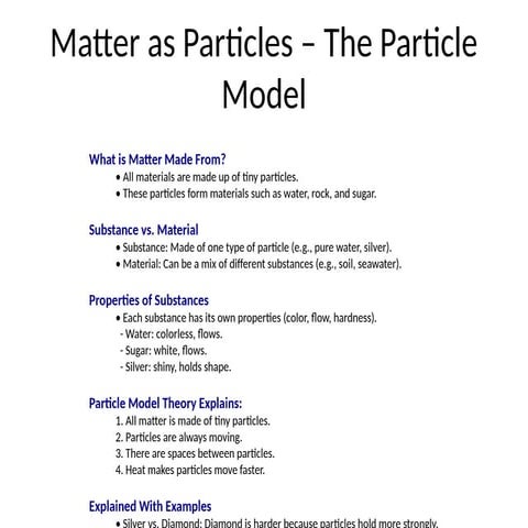 Matter_as_Particles_Slide.pptx kinetic molecular theroy | PPTX