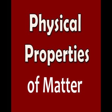 Matter changes | PPTX