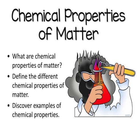 Matter Chemical Properties for Middle School | PDF | Chemistry | Science
