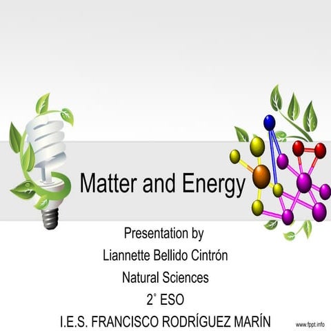 Energy science 6 | PPTX