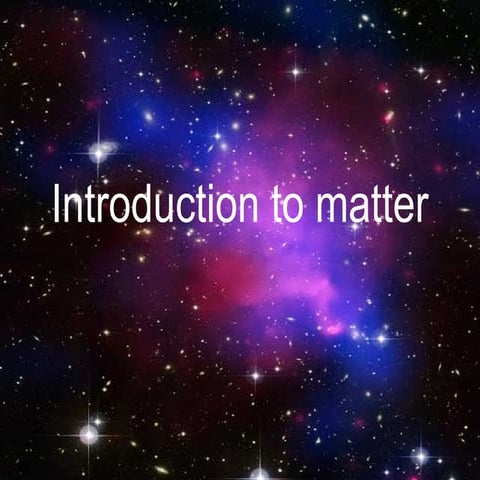 Matter notes | PPT