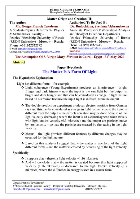 The observer effects on observation results (SR tells) | PDF