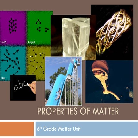 Matter Properties And Changes | PPT