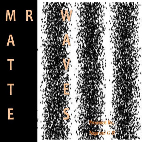 Matter waves | PPTX
