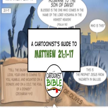 The Triumphal Entry in Matthew 21 | PPTX