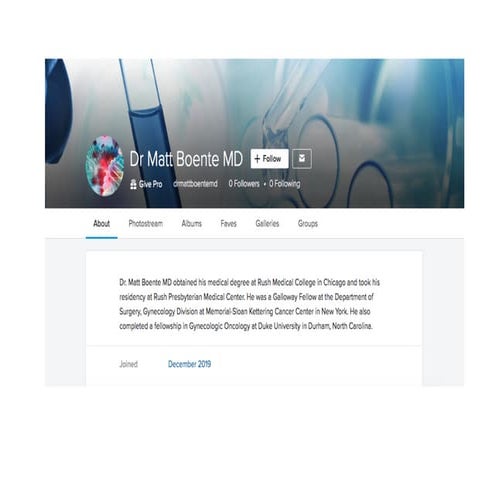 Dr Matt Boente MD | PDF | Medical Health