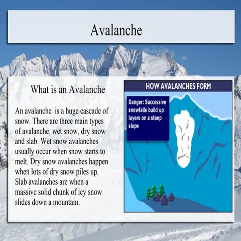 Avalanche | PPT