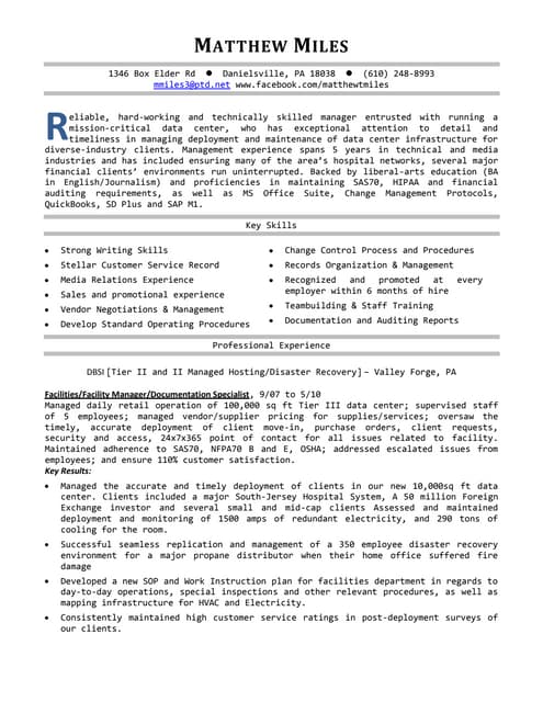 Marcia Parke Resume | PDF