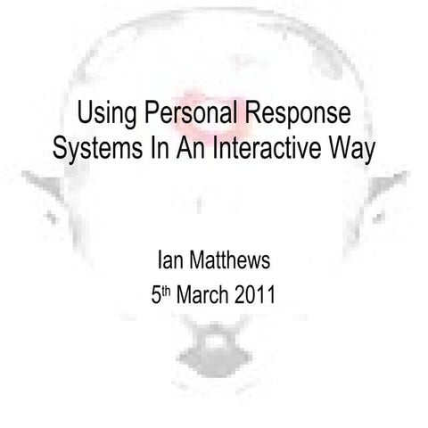 Matthews personal response systems | PPT