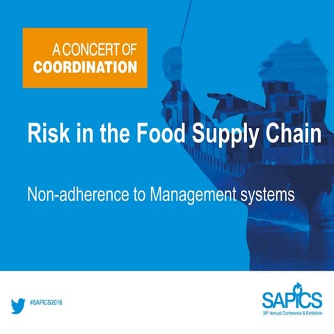 Risk in the food supply chain | PDF