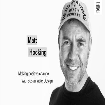 Positive Change Maker Interview: Matt Hocking | PDF