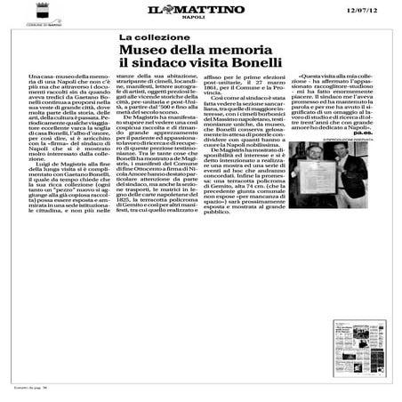 Mattino su Archivio Bonelli | PDF