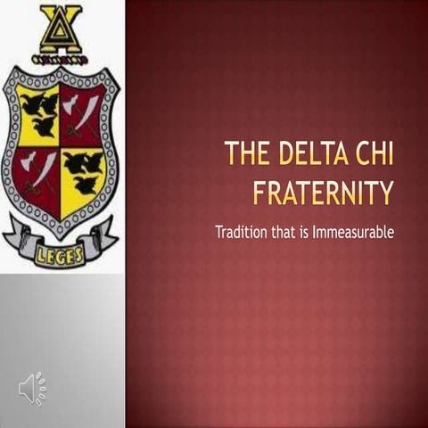 Delta Chi Cortland PPT | PPTX