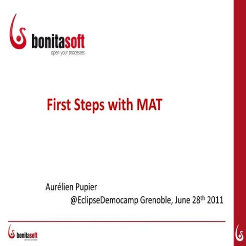 First Steps with MAT | PPT