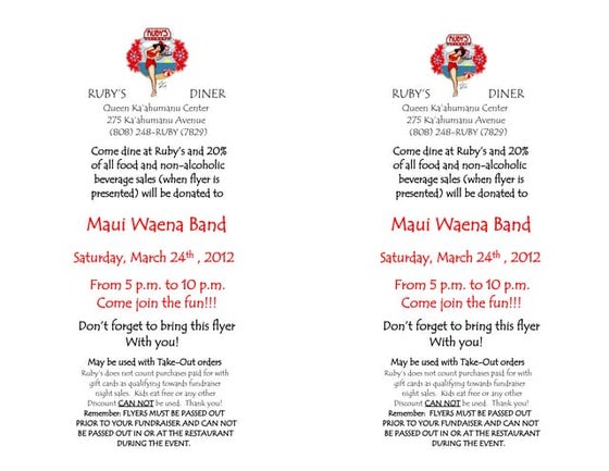 The National Multiple Sclerosis Society Fundraiser Flyer | PPT