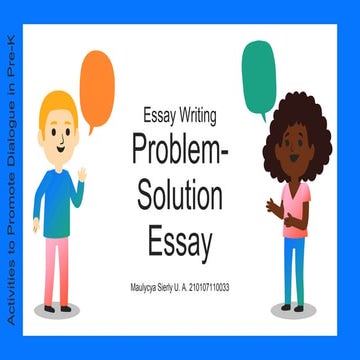 Maulycya Problem-Solution Essay.pptx | Homework and Study | Education