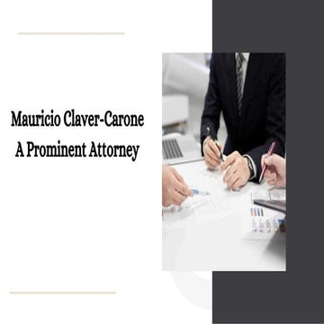 Mauricio Claver-Carone - A Prominent Attorney | PDF