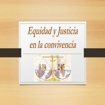 Mauricio equidad y justicia en la convivencia | PPT