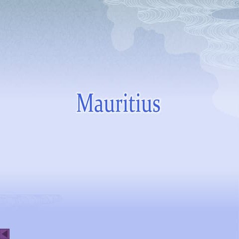 Vrije Opdracht ICT2 - Mauritius | PPTX