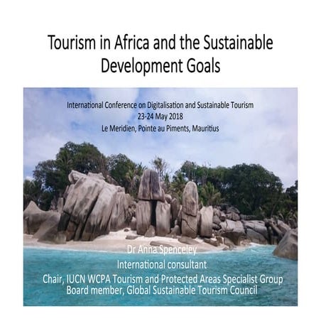 Tourism in Africa and the Sustainable Development Goals | PDF