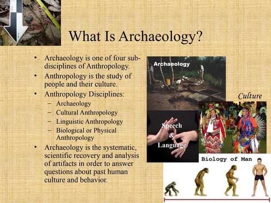 An introduction to archaeology | PPTX
