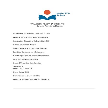 High School Lesson Plan 2 | PDF