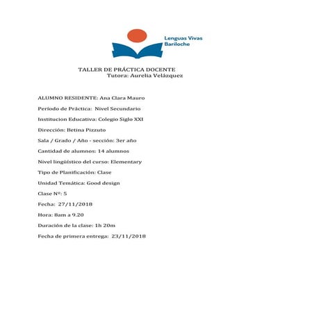 High School Lesson Plan 2 | PDF