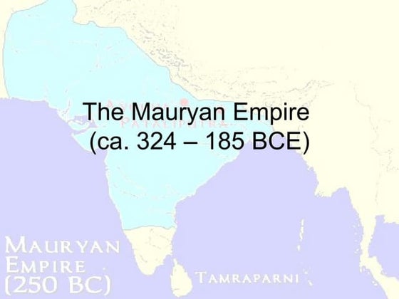 The Maurya Dynasty - History – Mocomi.com