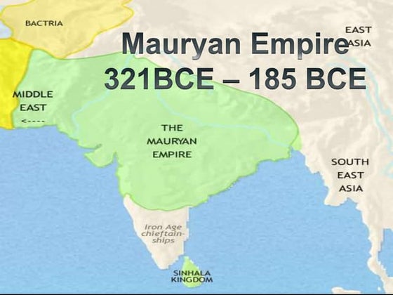 The Mauryan Empire | PPT