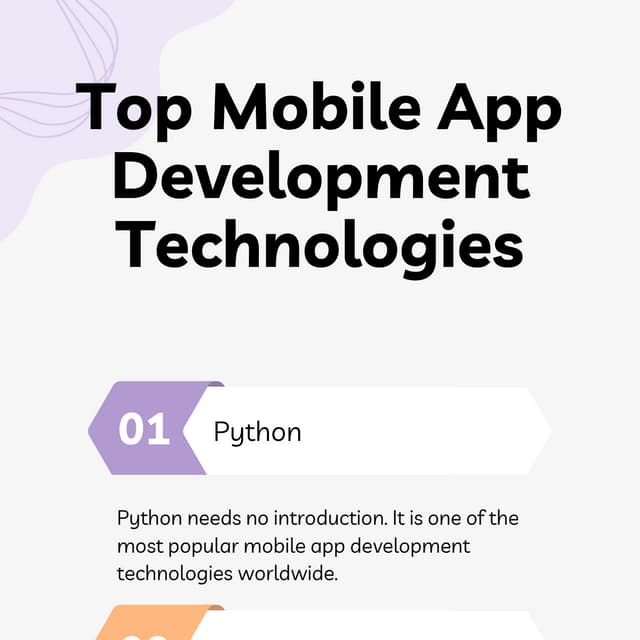 Exploring The Cutting Edge Mobile App Development Technologies Revolutionizing The Industry Pdf