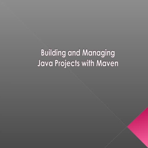 Maven | PPT