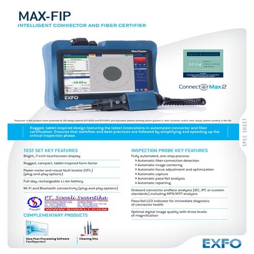 EXFO Brochure MAX-FIP | PDF